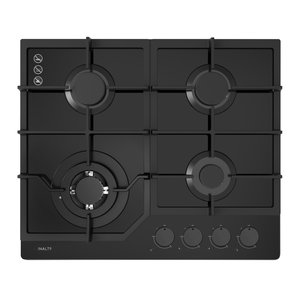 90cm Gas Cooktop with Wok Burner | ICG905W — InAlto