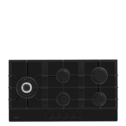 90cm Gas Cooktop with Wok Burner | ICG905W — InAlto