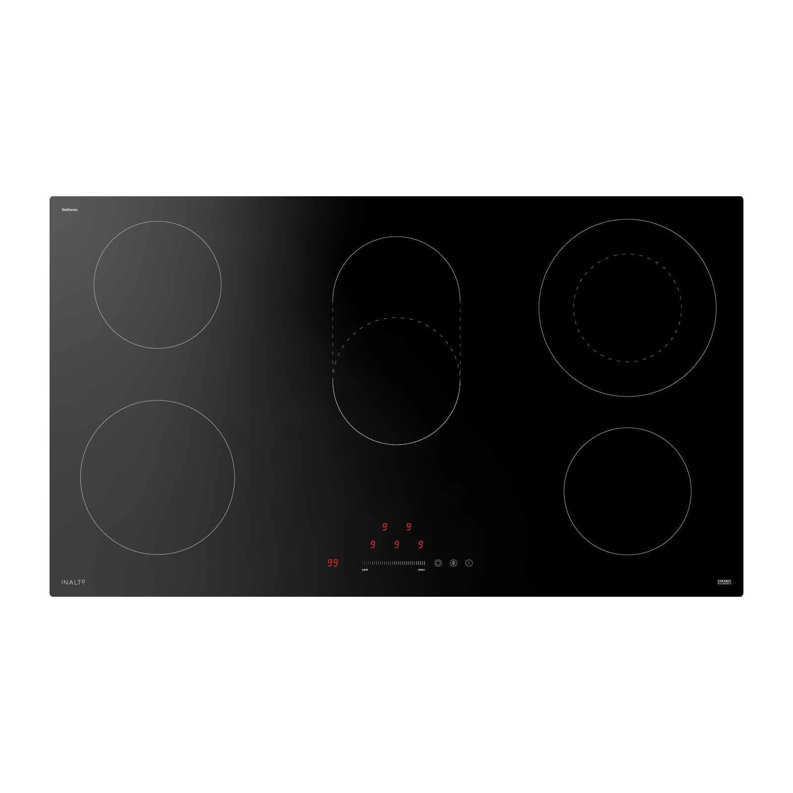 60cm Ceramic Cooktop | ICC604T2 — InAlto