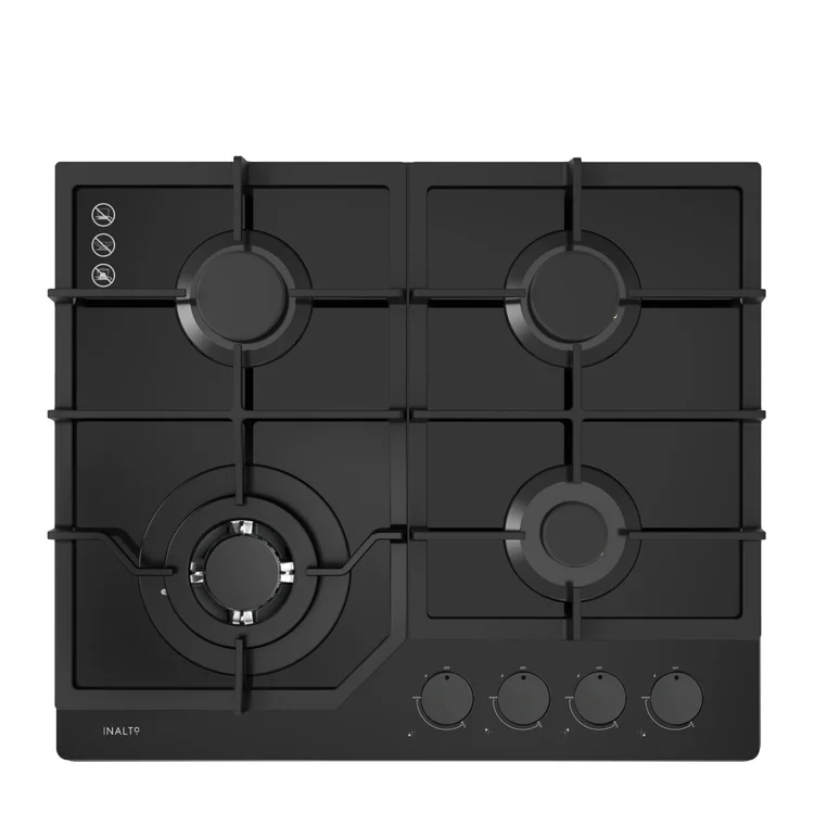 90cm Gas Cooktop with Wok Burner | ICG905W — InAlto