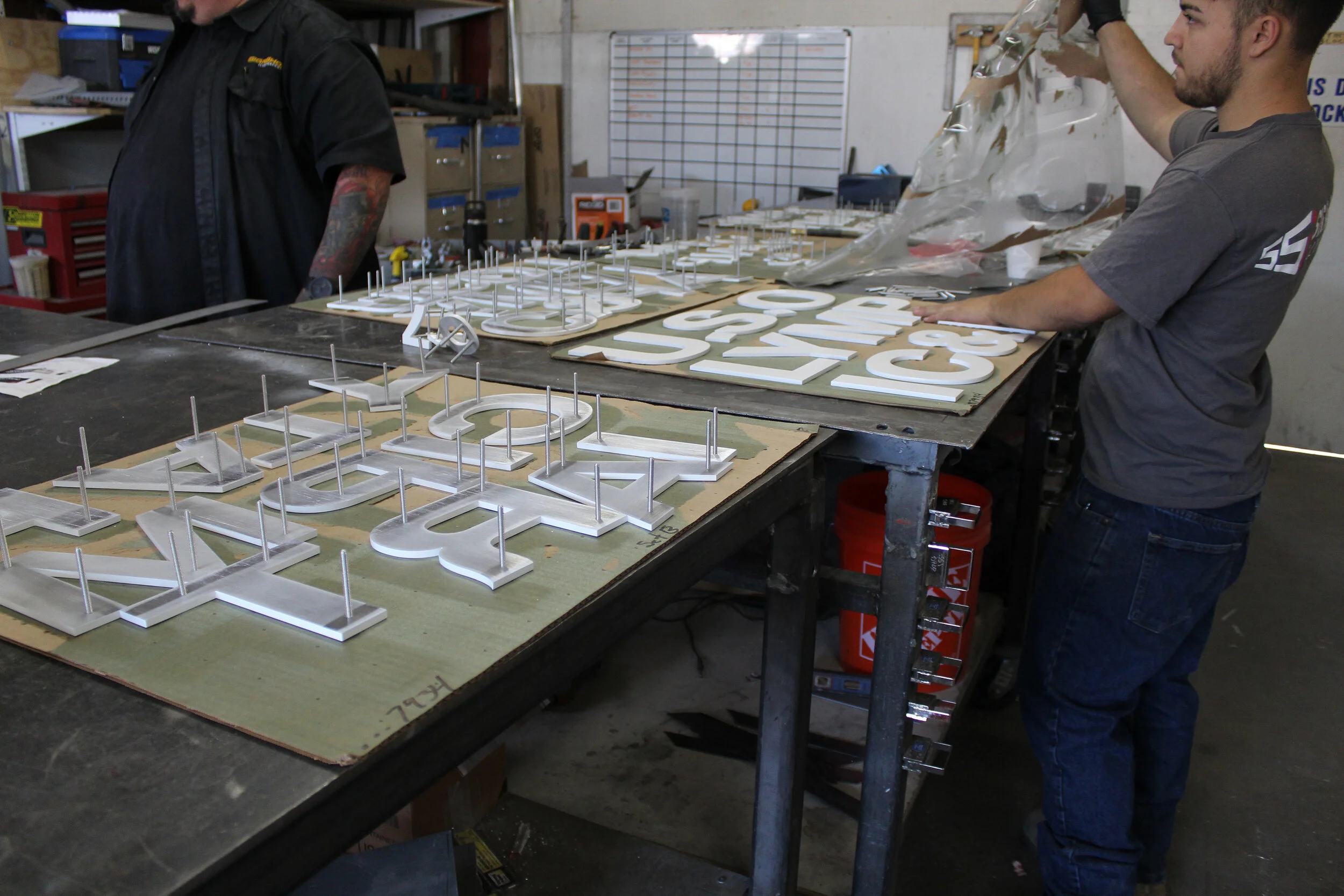 Fabrication — Sign Shop Illuminated LLC