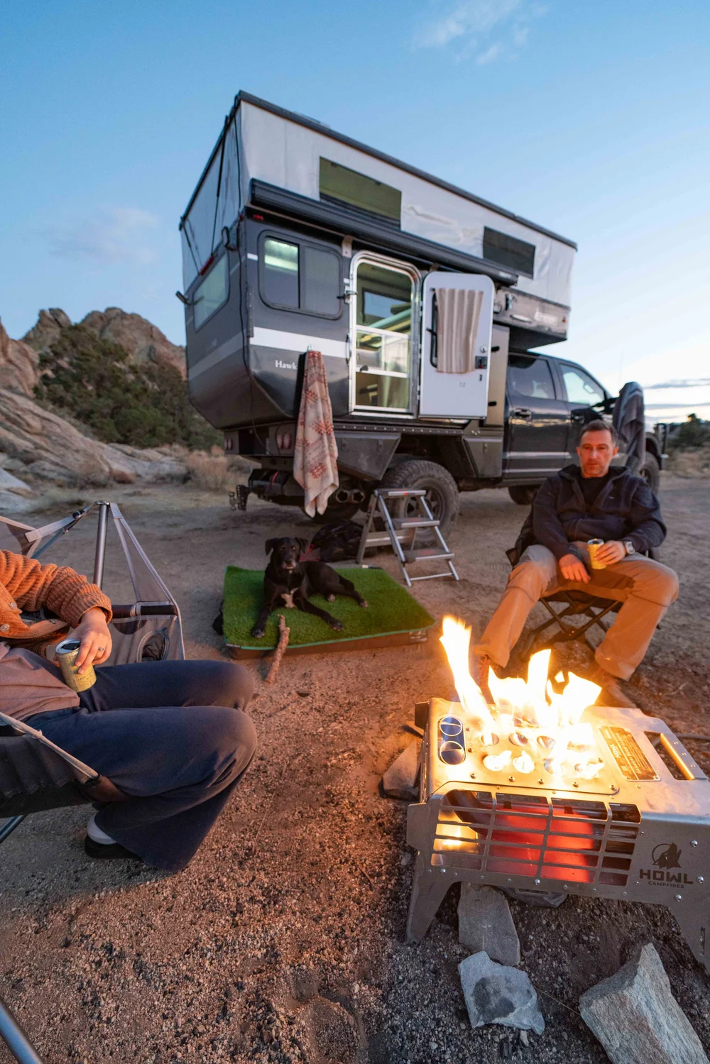 Howl Campfires - Portable Propane Fire Pit for Burn Bans & Extreme ...