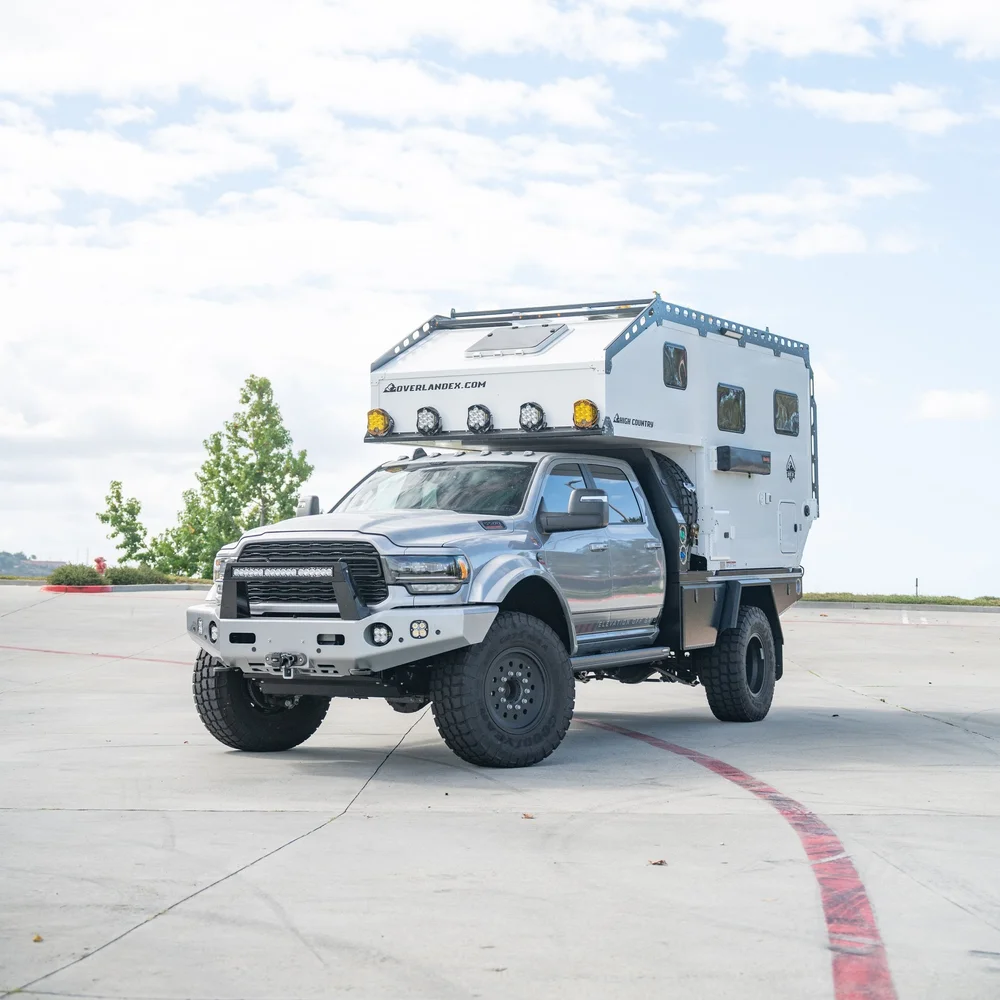 Overland Explorer Vehicles Truck Campers | Flatbed & Slide-In | Basil's ...