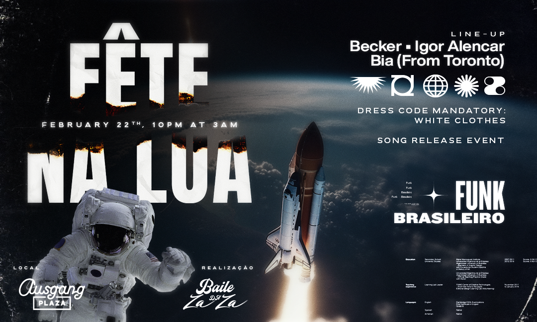 Ausgang Plaza presents Festa na Lua — Ausgang Plaza