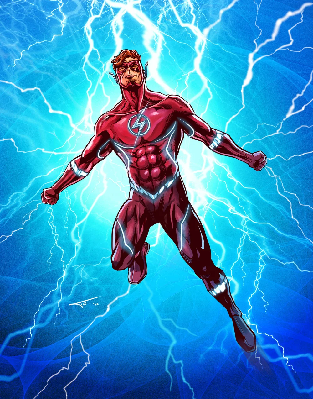 Wally West Blue