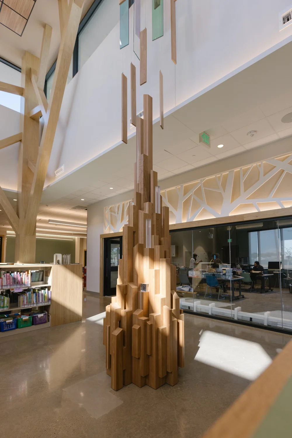 City of Forth Worth - Vivian J. Lincoln Library — Library Interiors of ...