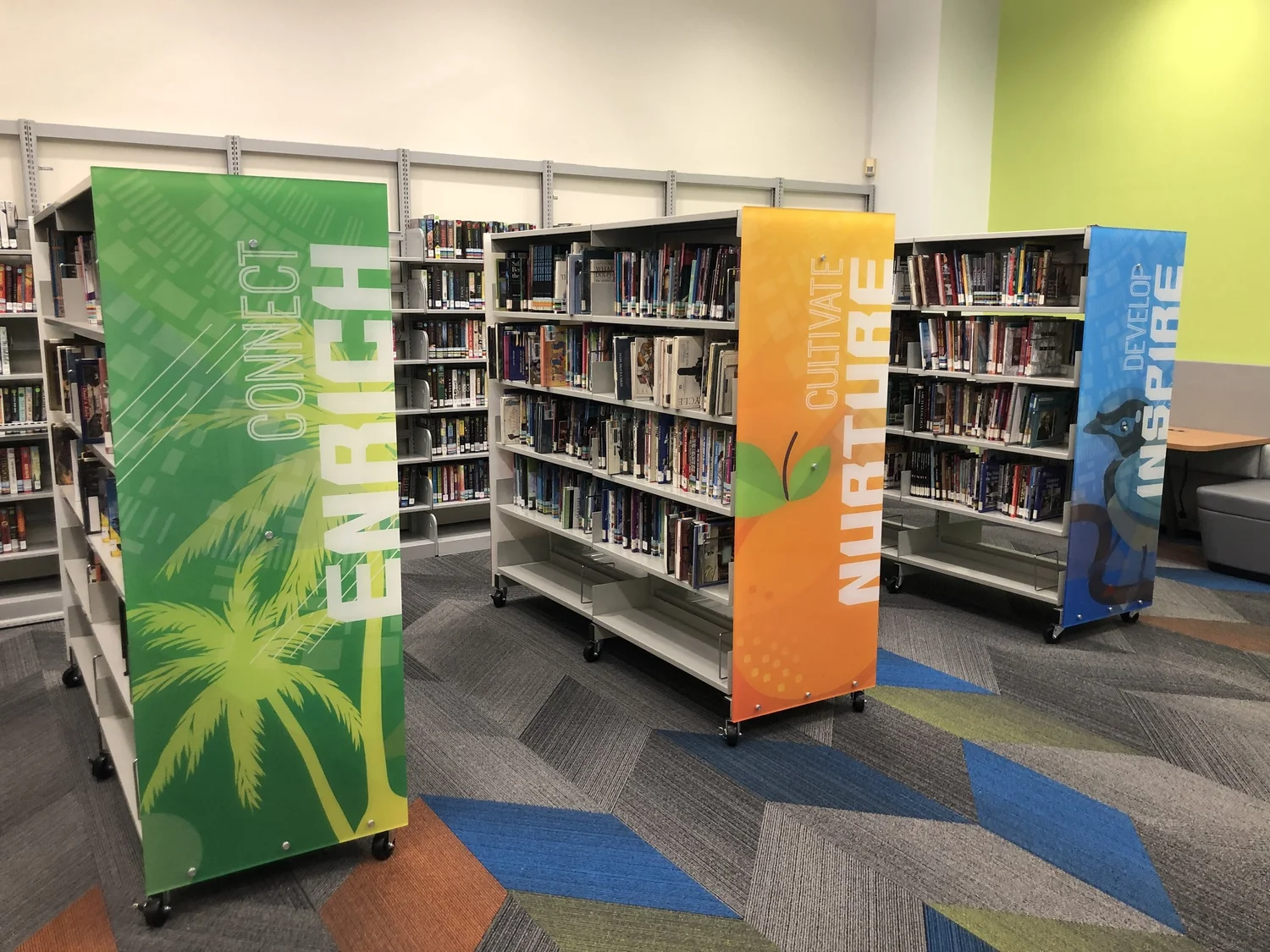 End Panels — Library Interiors of Texas