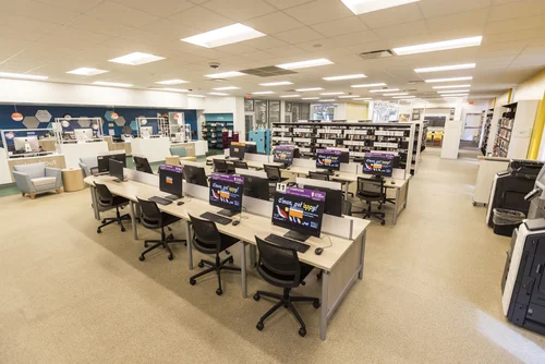 City of San Antonio - McCreless Library — Library Interiors of Texas