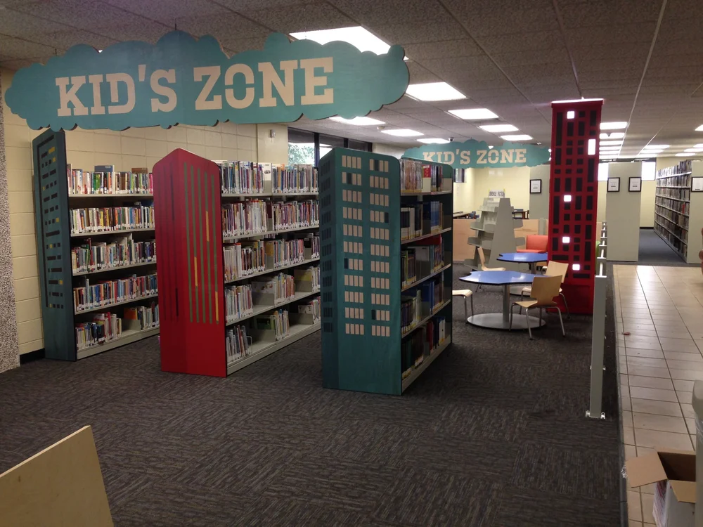 End Panels — Library Interiors of Texas