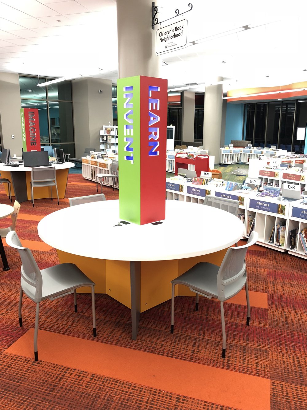City of Arlington - Central Library — Library Interiors of Texas