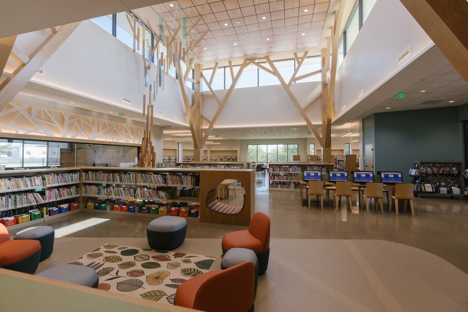 City of Forth Worth - Vivian J. Lincoln Library — Library Interiors of ...