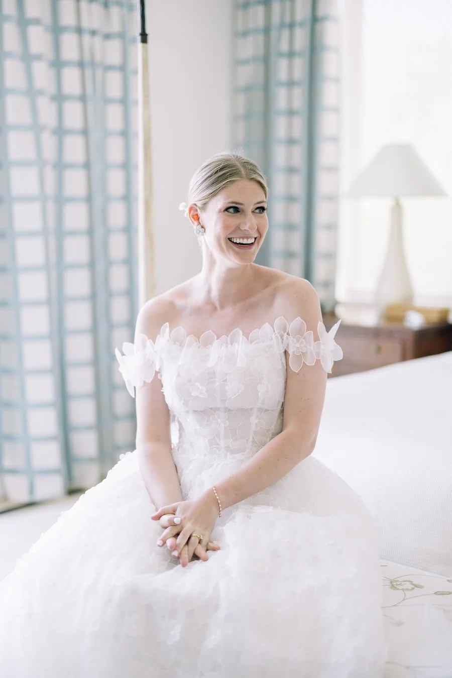 Day of Wedding Dressing & Bridal Styling for Summer Chic Cape Cod ...