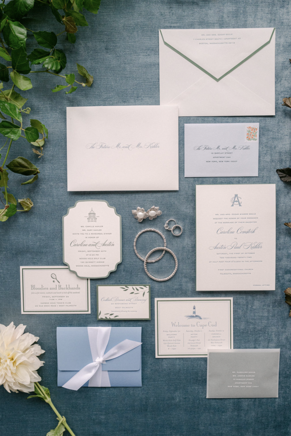 Bridal Styling For Classic Cape Cod Fall Wedding — BETH CHAPMAN STYLING