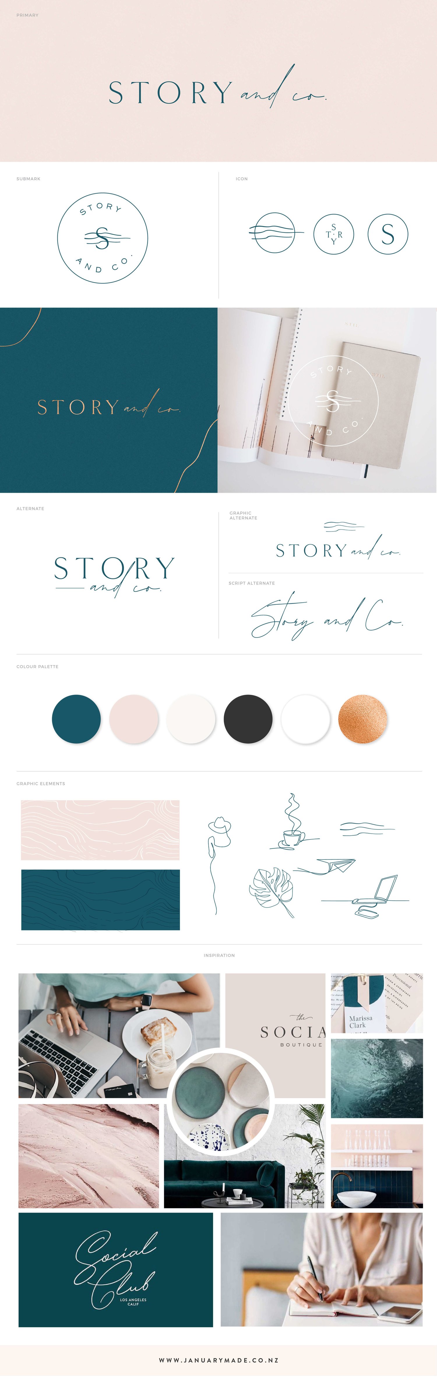 Story and Co. — January Made Design | Squarespace Websites & Branding
