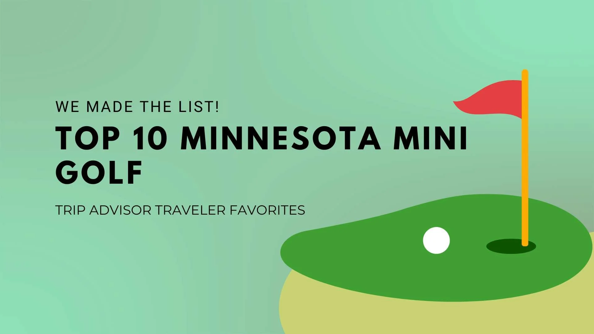 We’re on Trip Advisor’s Top 10 Mini Golf Locations for MN — Pier 77 ...