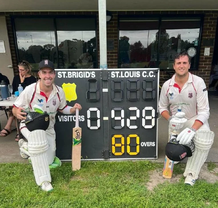 Twin Double Tons by South Caulfield openers — Cricket Southern Bayside