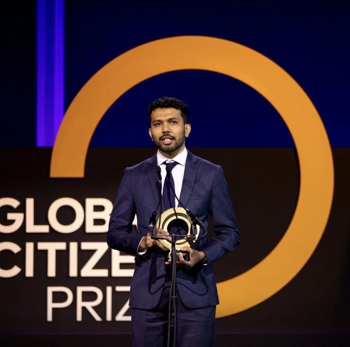 PISFCC Campaign Director, Vishal Prasad receives Global Citizen Prize — Pacific Islands Students ...