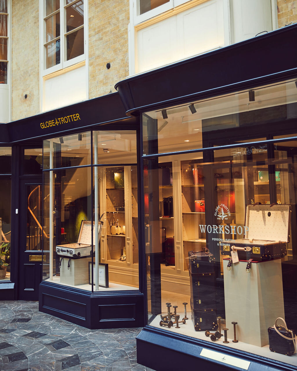 Project: Globe-Trotter Burlington Arcade — Draw Creative Design