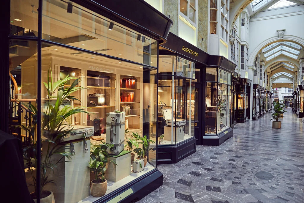 Project: Globe-Trotter Burlington Arcade — Draw Creative Design