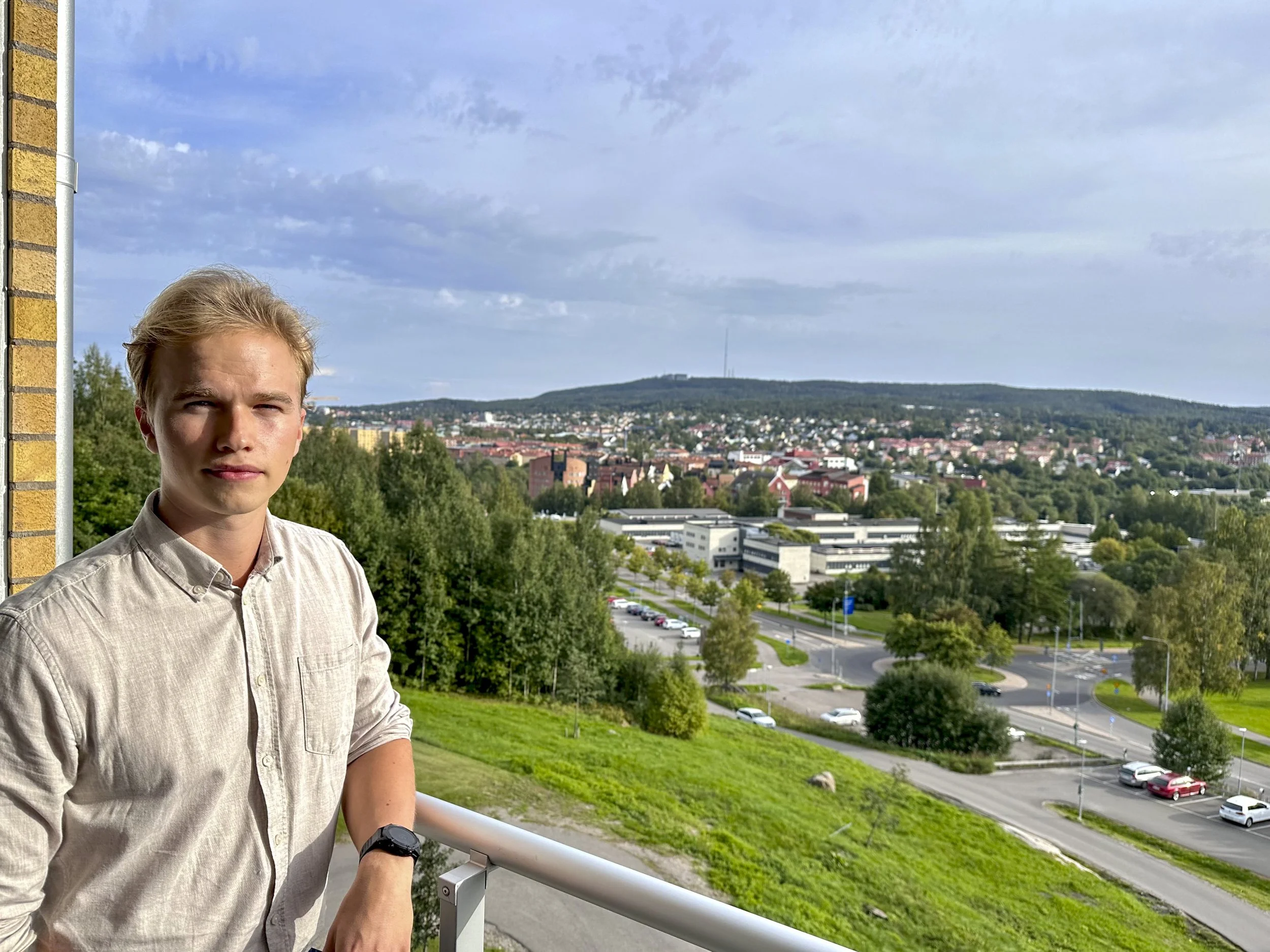 Friluftsliv lockade Filip till Sundsvall — Heja Sundsvall