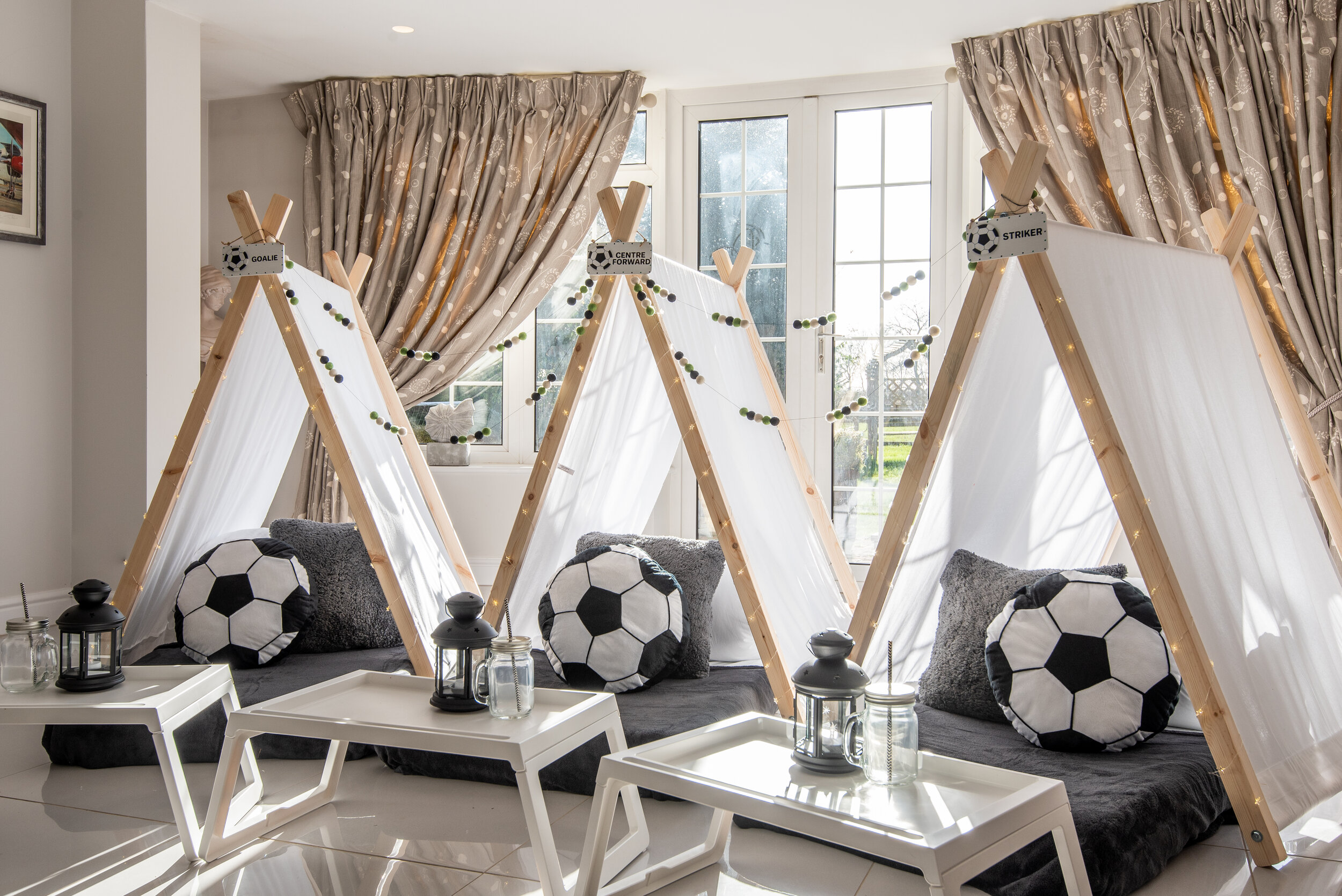 Teepee Sleepover Hire Kent | Hurrah Parties | Tunbridge Wells Parties ...