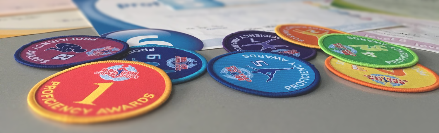 Badges — Oadby & Leicester Gymnastics Club