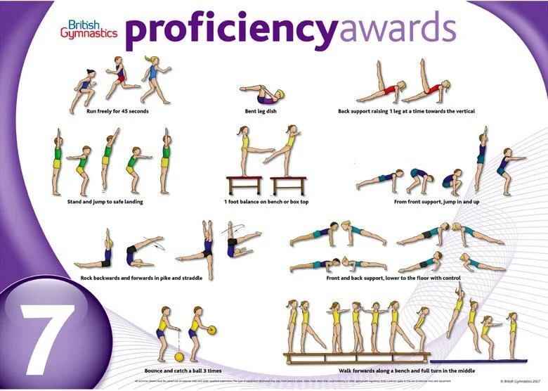 Badges — Oadby & Leicester Gymnastics Club