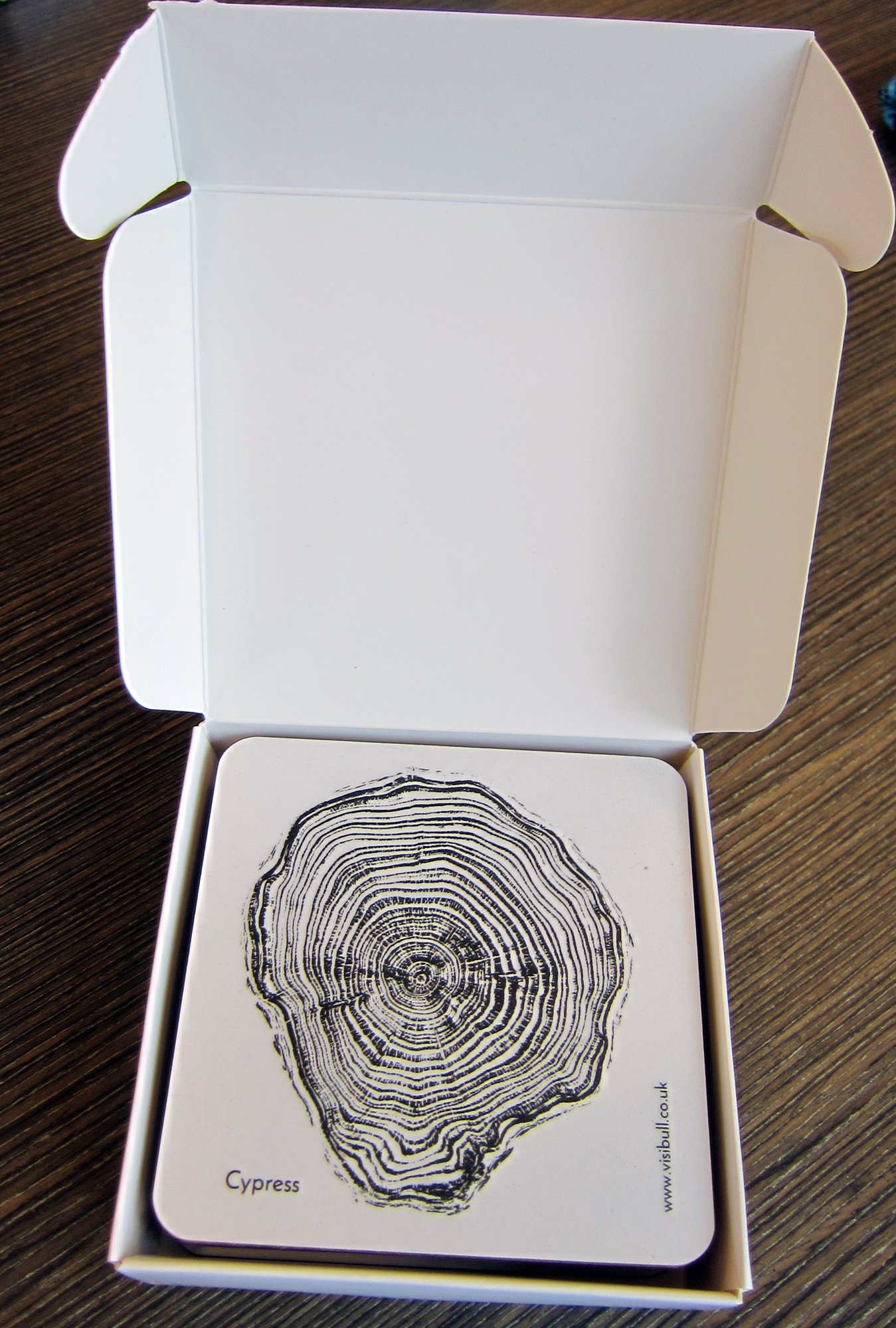 Tree Ring Art Print Drink Coasters - Nature ECO theme — Visibull Art ...