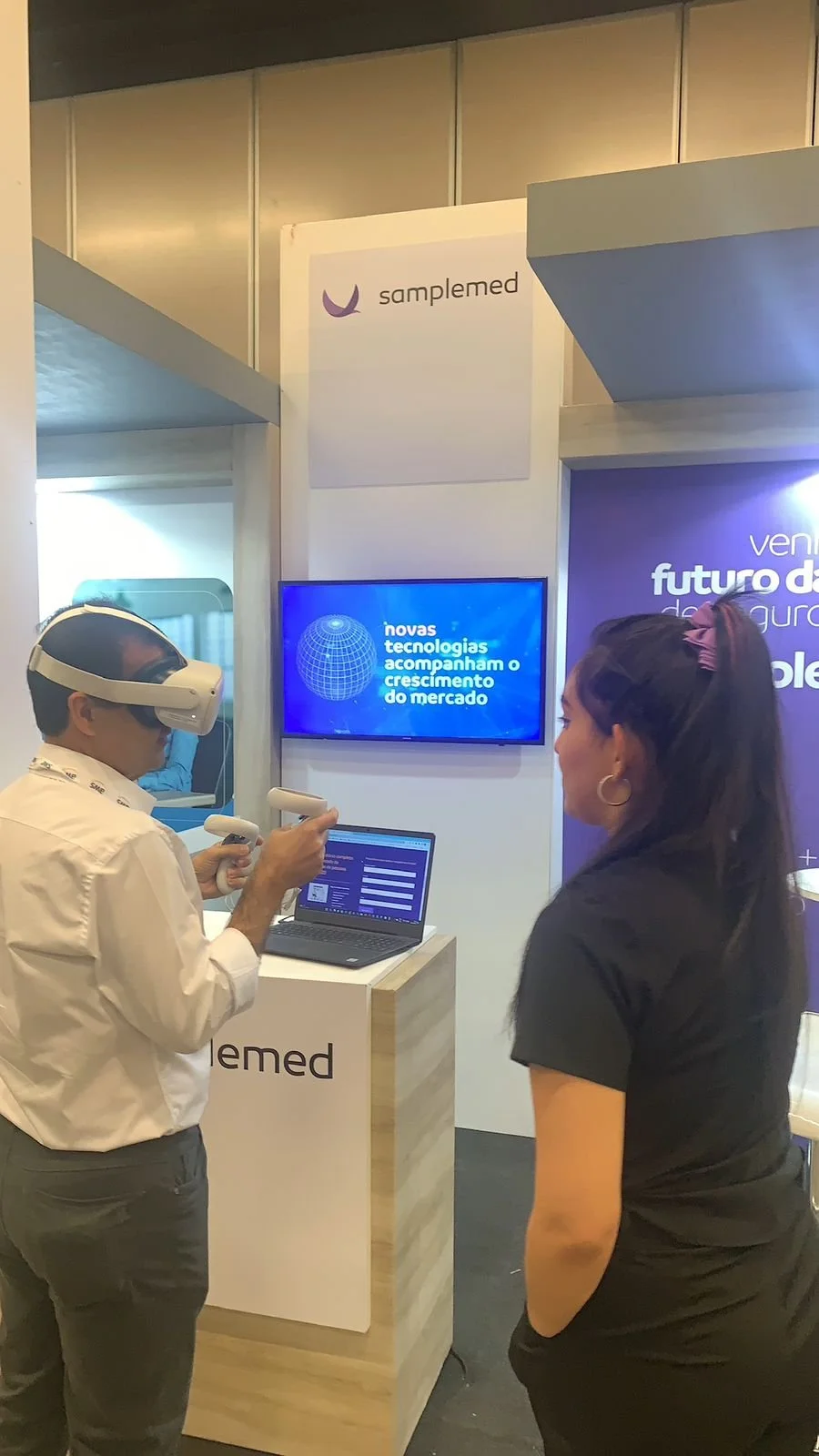 Samplemed no CQCS: o futuro é 360. — Samplemed