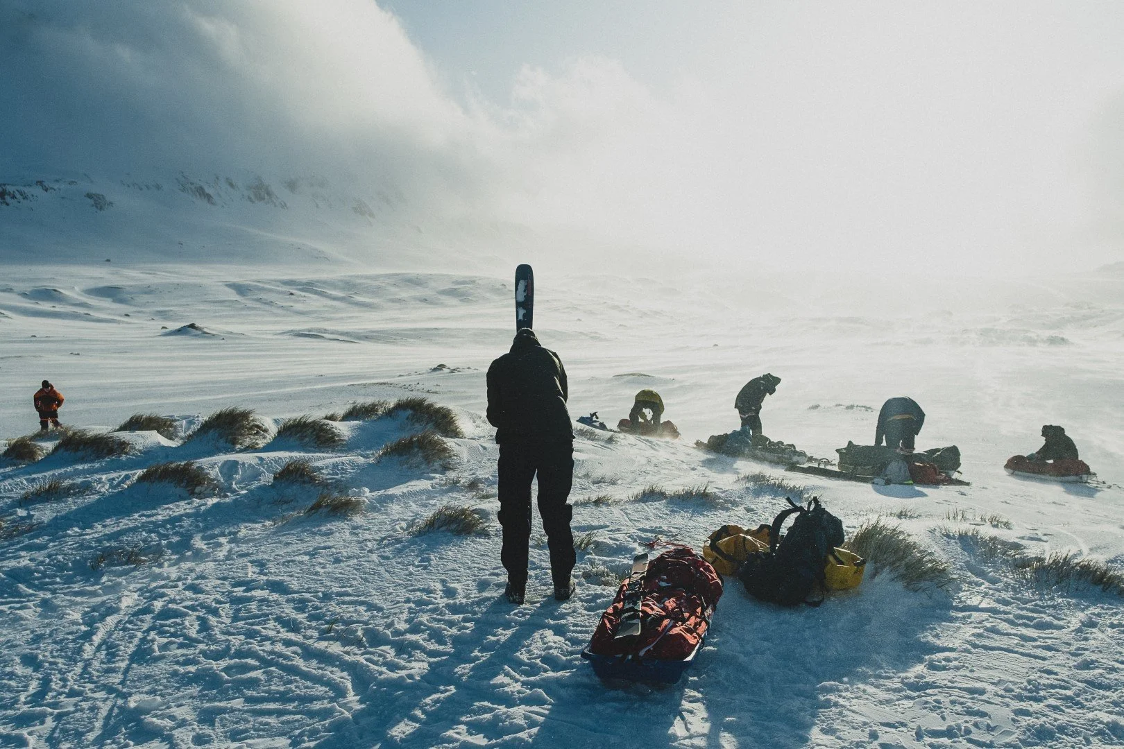 Shackleton Traverse 22’. Set off. — Vinson of Antarctica & Amundsen