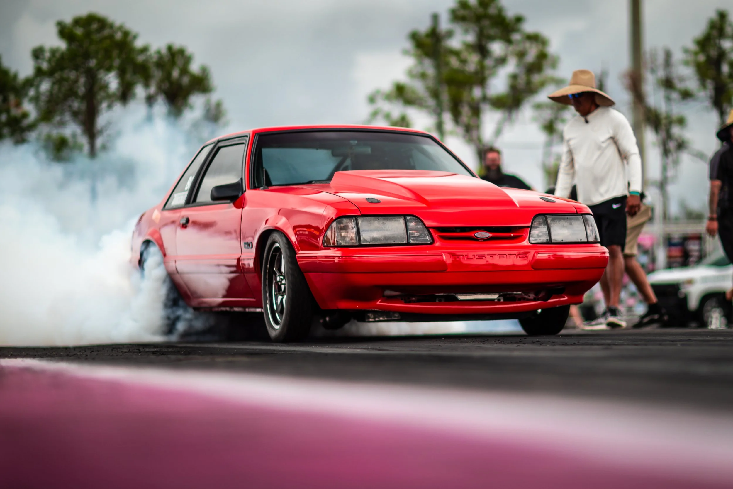Small Block Ford Mustang To Try Tiny Tires for Rowdy Radial For Sick ...