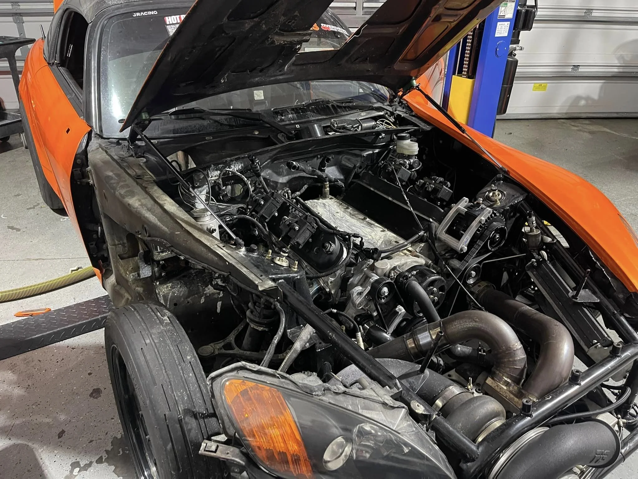 Fire Devastates Richard Flint’s 7-Second Honda S2000, Fight Begins For ...