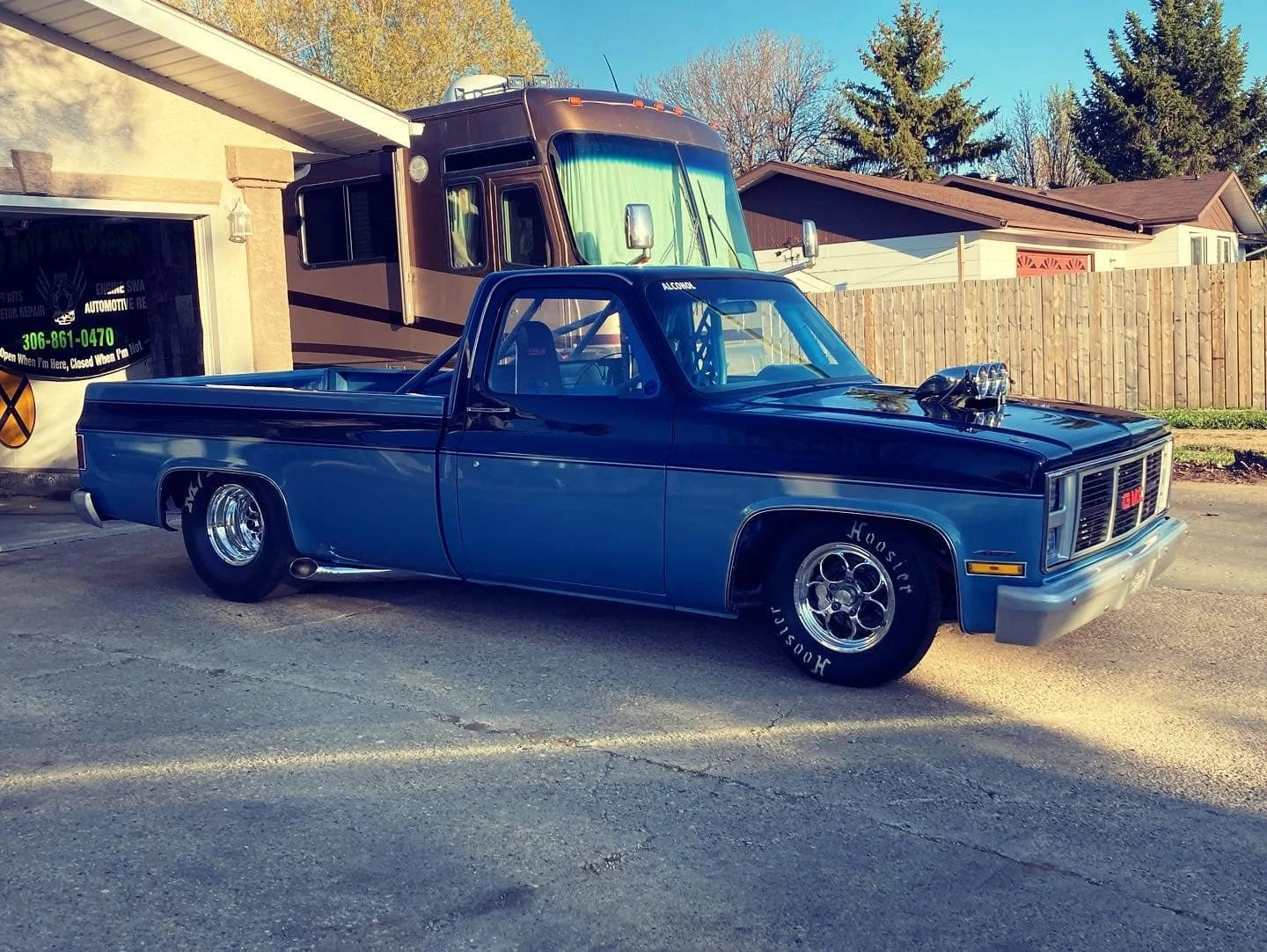 An Alcohol-Fueled GMC Truck Makes the Switch from Blower to Turbos to ...