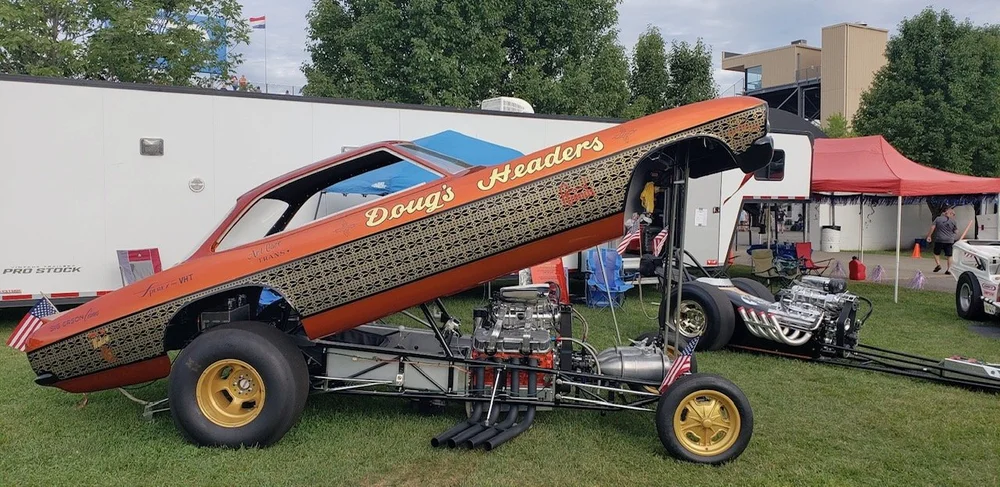 This 1967 Chevy Corvair Funny Car - One of Drag Racing’s First Funny ...