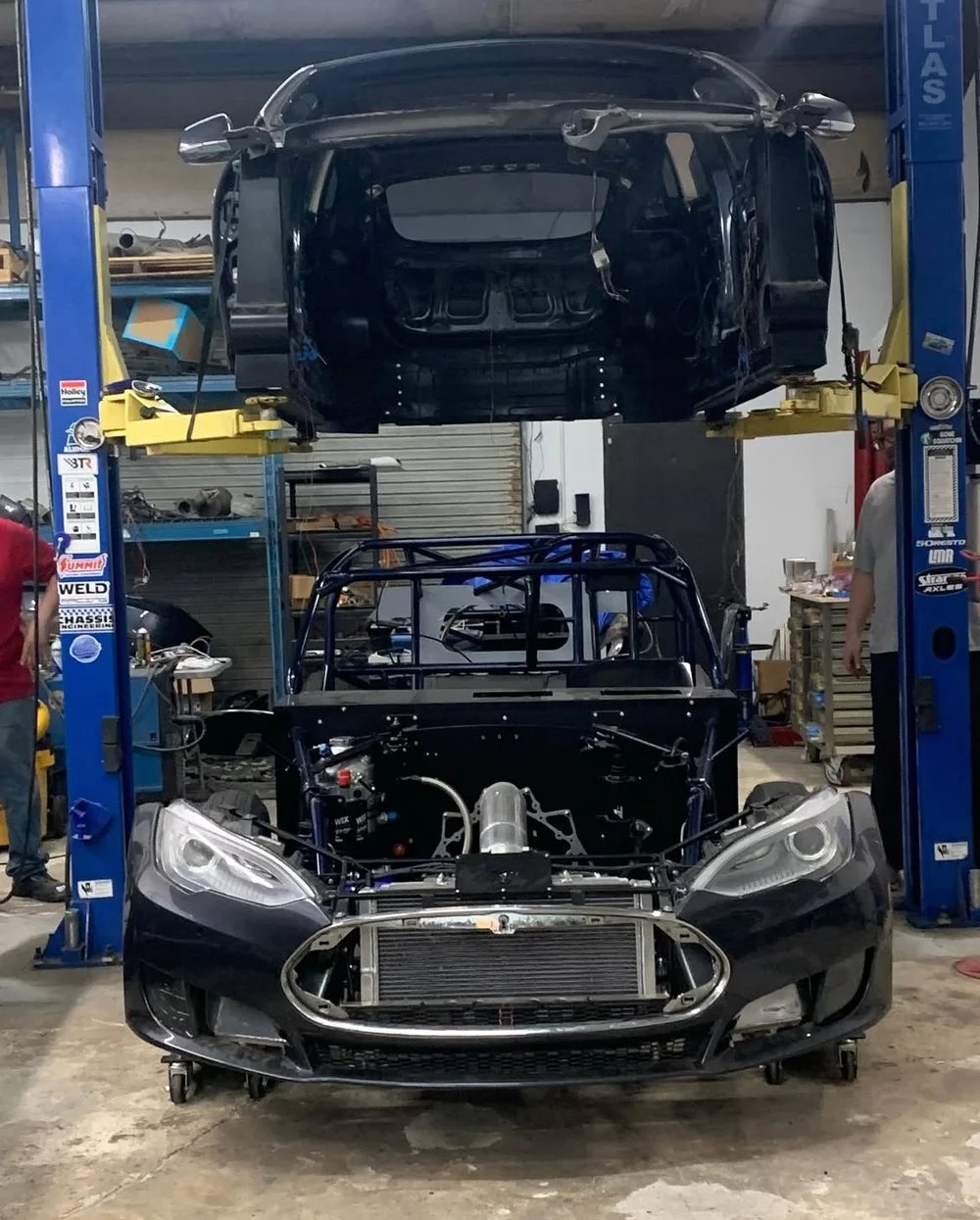 A Change of Heart - This Twin-Turbo Tesla Ditched the EV for Gasoline ...