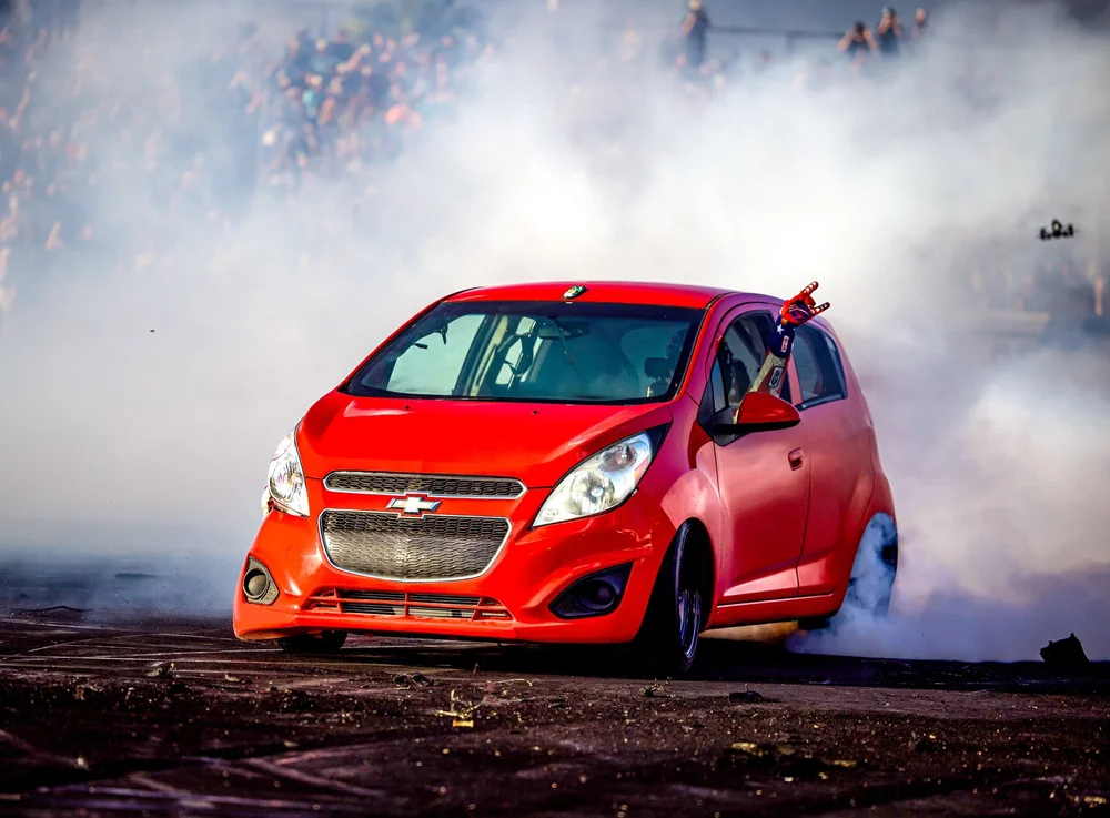 From Grocery Getter to Tire Shredder - Cameron Johnson Race Cars Big ...