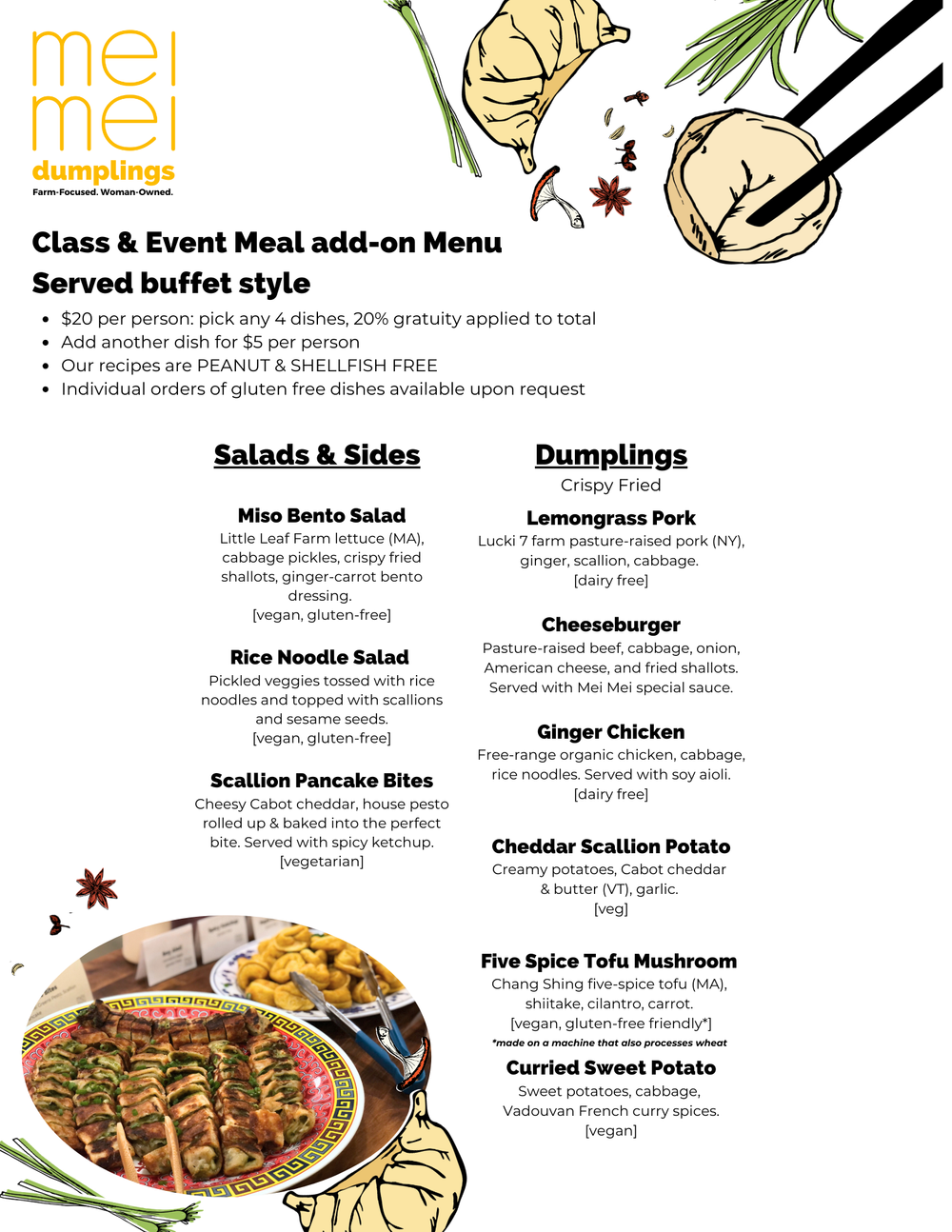 Class Meal — Mei Mei