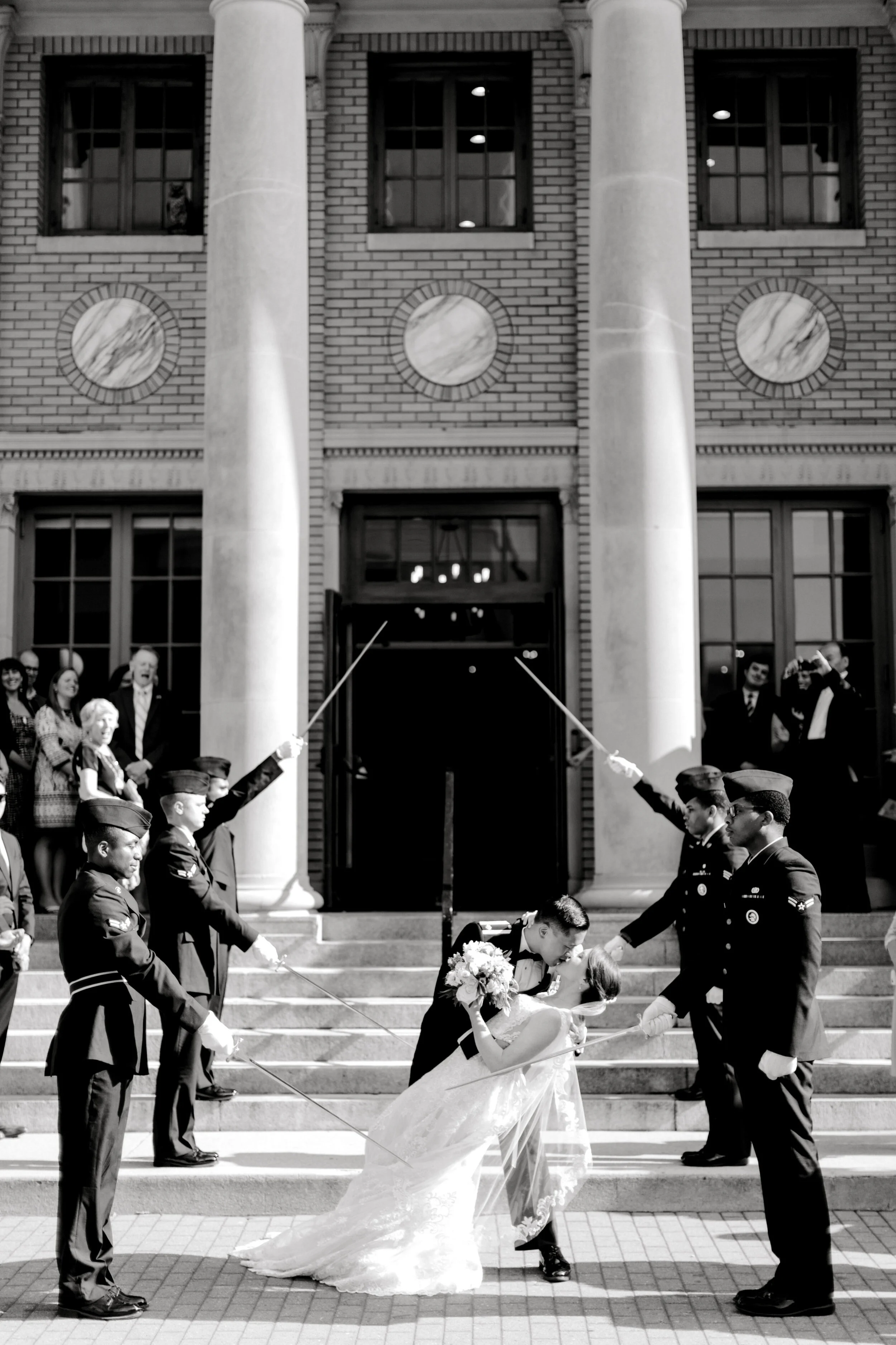 Meghan & Chris - A Travel Inspired, Military Wedding — The Historic ...