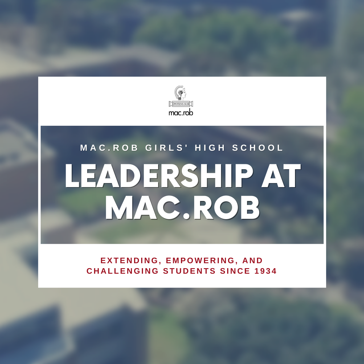 Enrolment — News & Events Blog — The Mac.Robertson Girls' High School