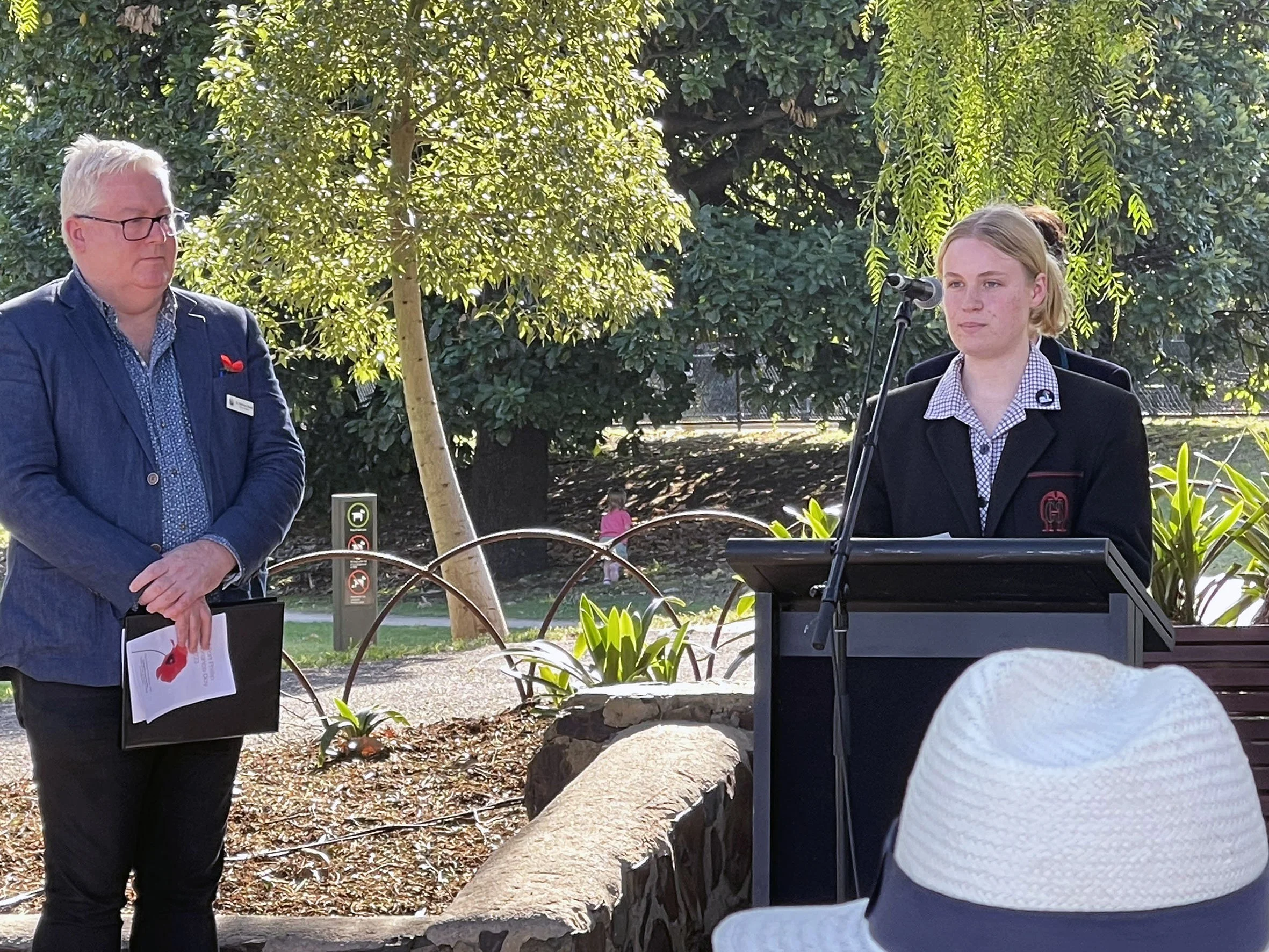 Year 11 Remembrance Day Ceremony — The Mac.Robertson Girls' High School