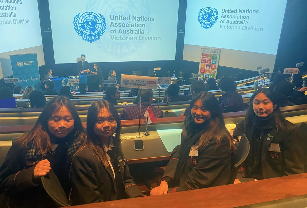 Japanese Model UN — The Mac.Robertson Girls' High School