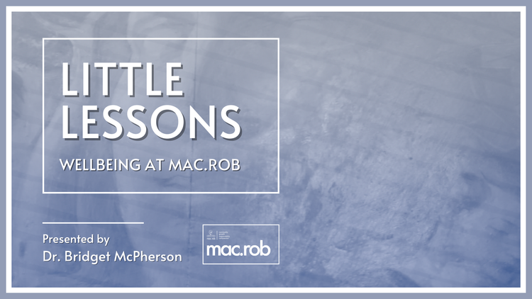 Little Lessons Podcast: “One Thing I Wish My Parents Knew…” — The Mac ...