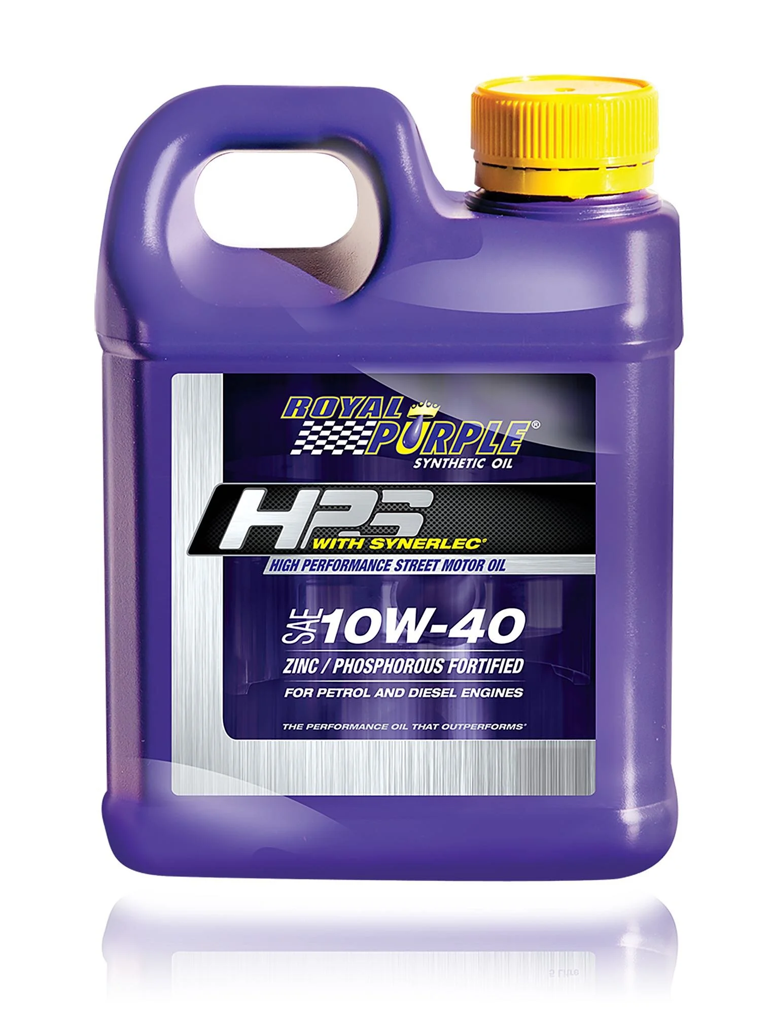 HPS SAE 10W 40 High Performance Street Motor Oil 1 Litre Royal