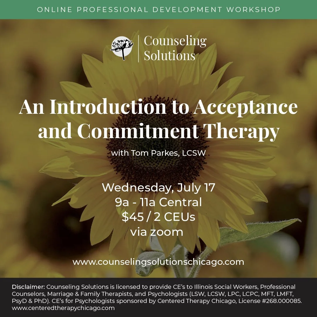 Professional Development — Counseling Solutions