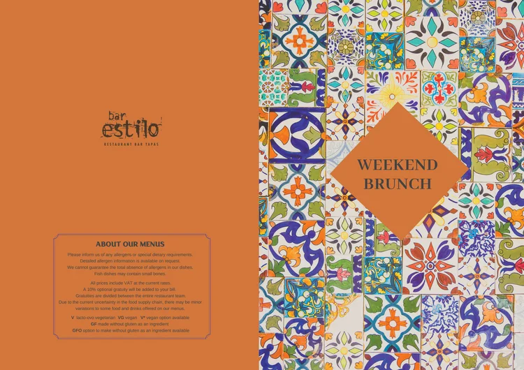 Menus — Bar Estilo Birmingham