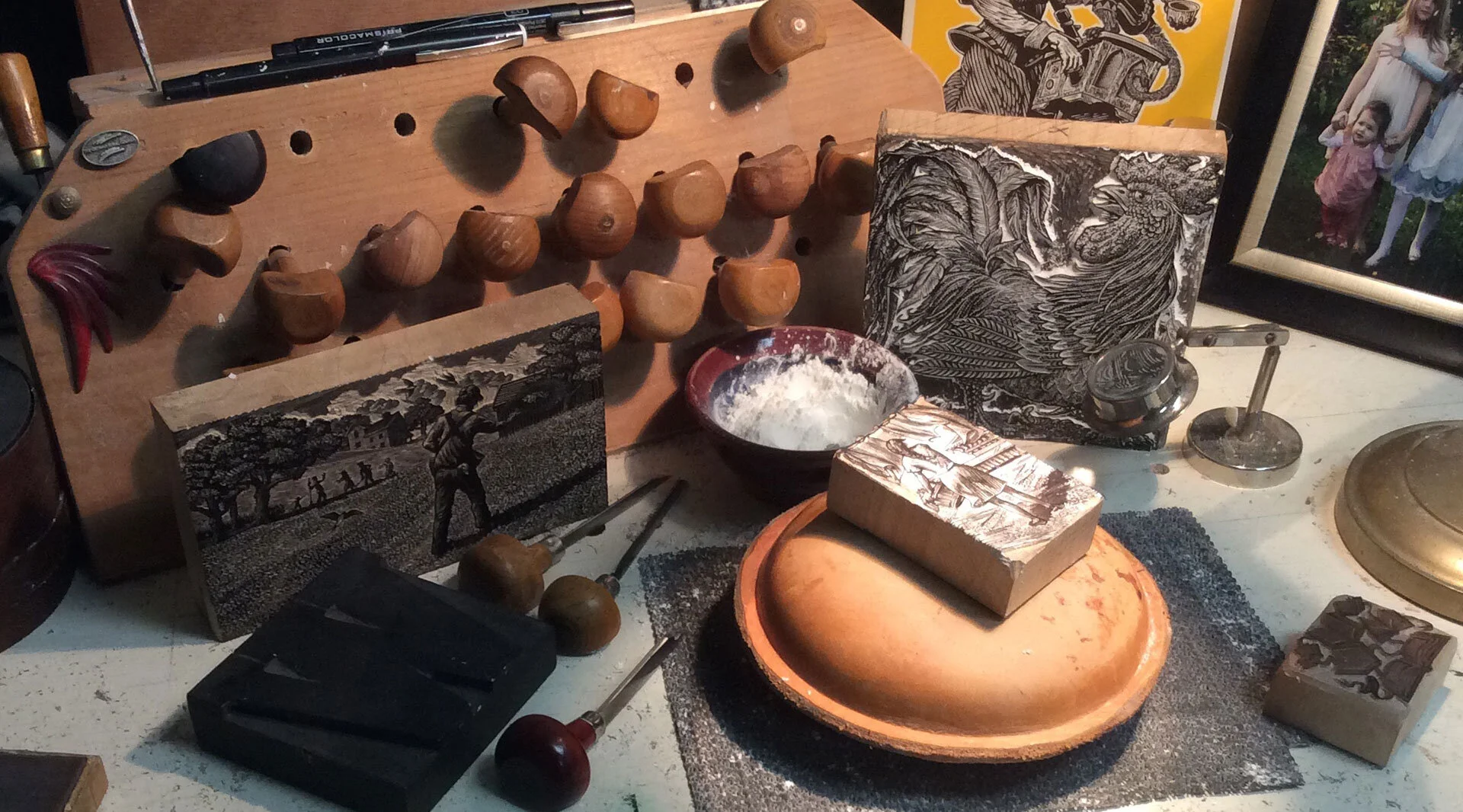 Wesley Bates - Wood Engraver, Artist & Printmaker