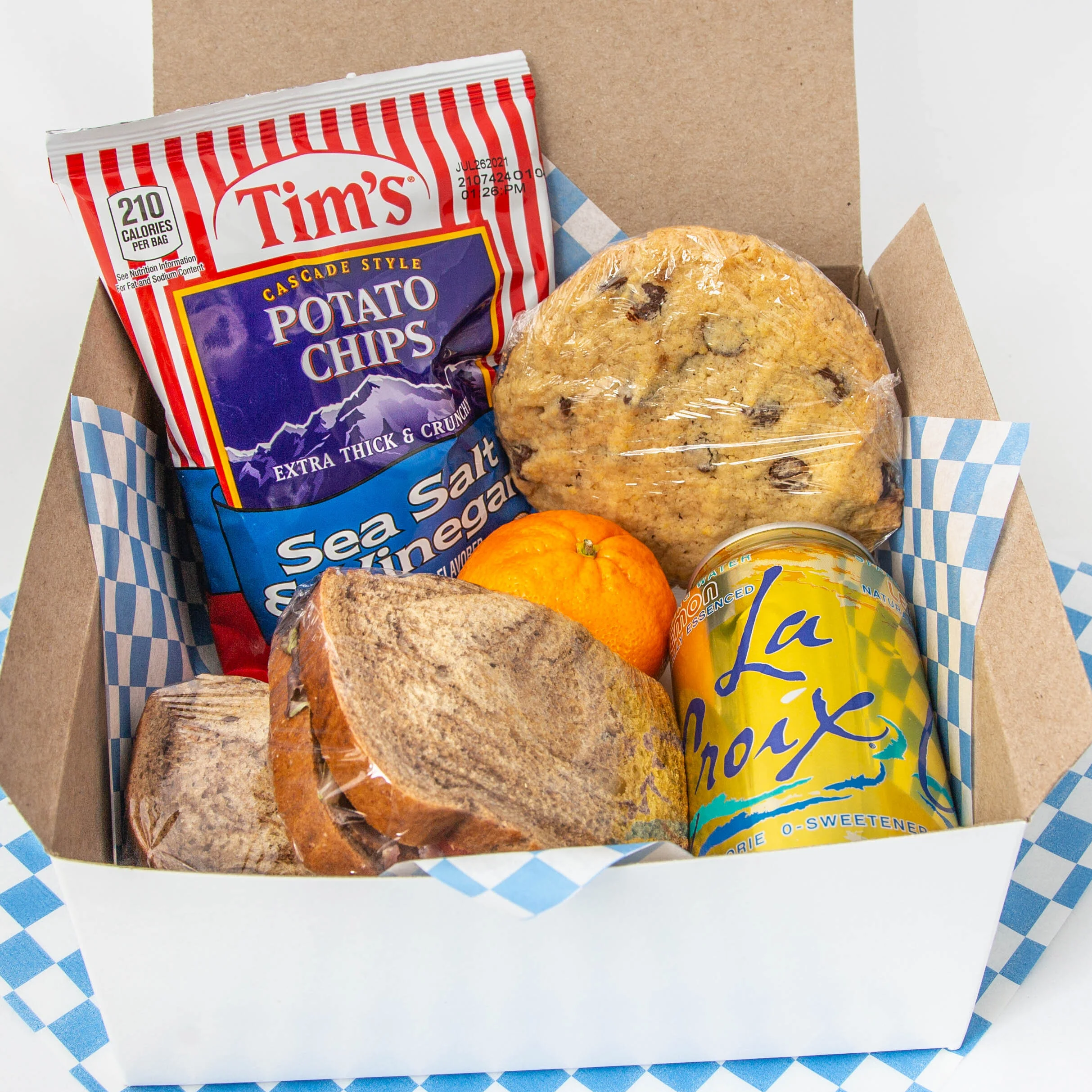 Boxed Lunch Menu — Poppinjay's Cafe