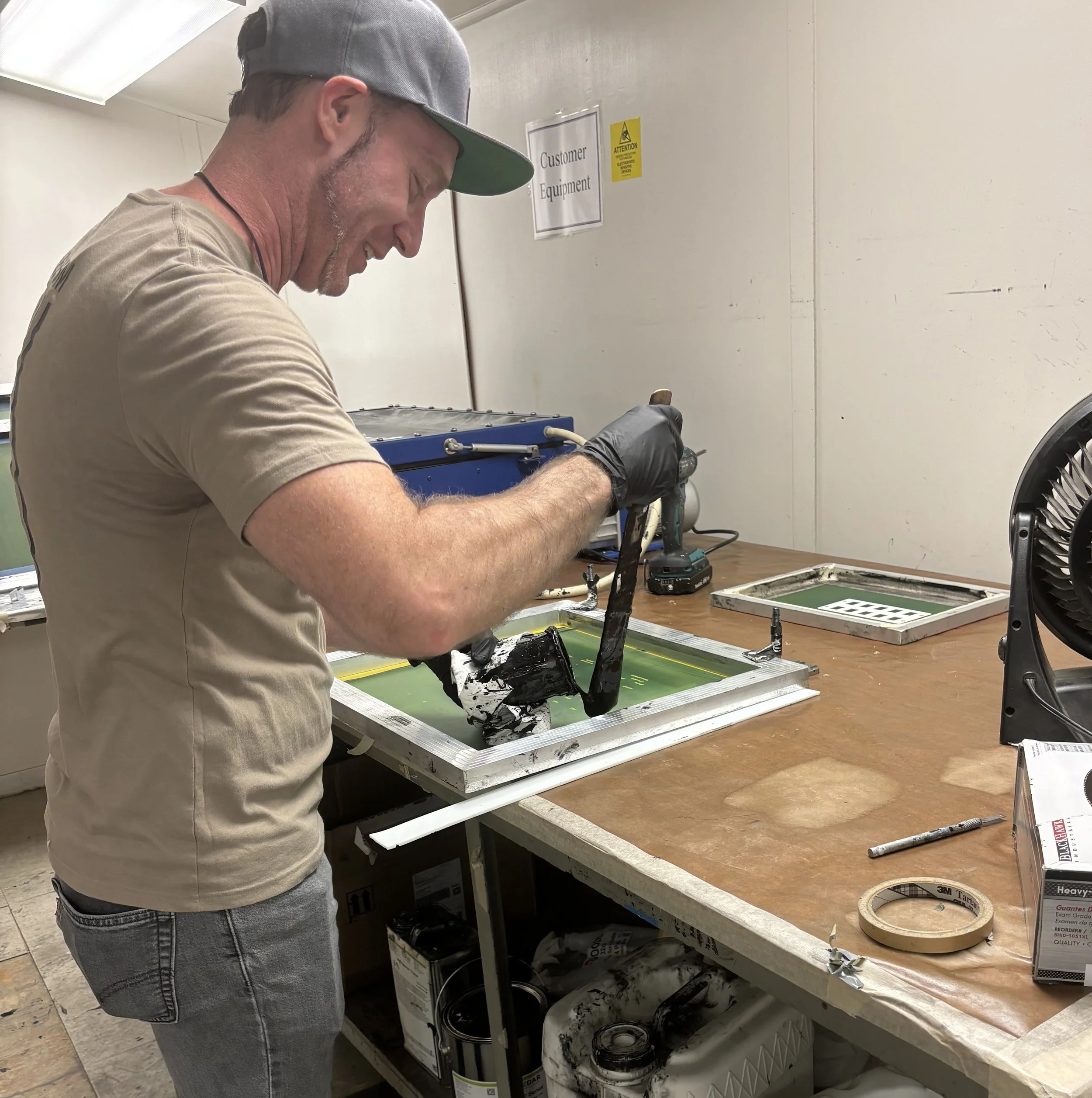 Finishing & Silkscreen — Vision MT