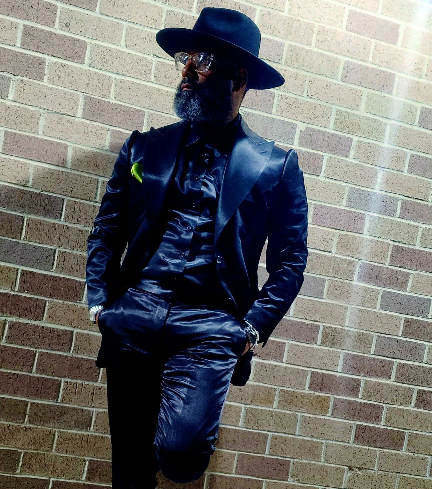 JL Michael's Crocodile Green Bespoke Suit — JL Michael's Custom Clothiers