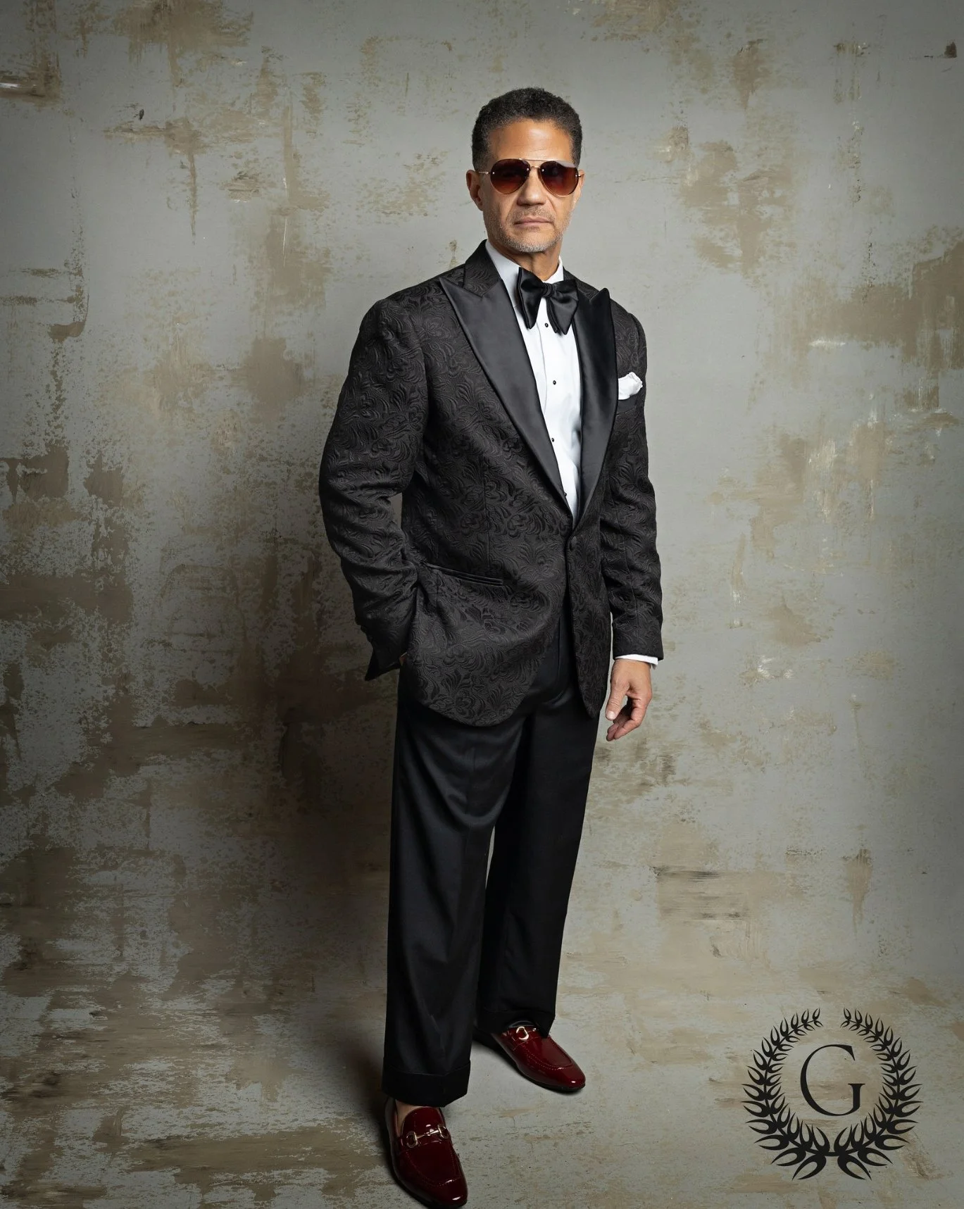 JLM Bespoke Rose Green Floral Tuxedo Jacket & Waistcoat — JL Michael's ...
